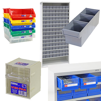 Small Parts Storage — Stormax Materials Handling Equipment